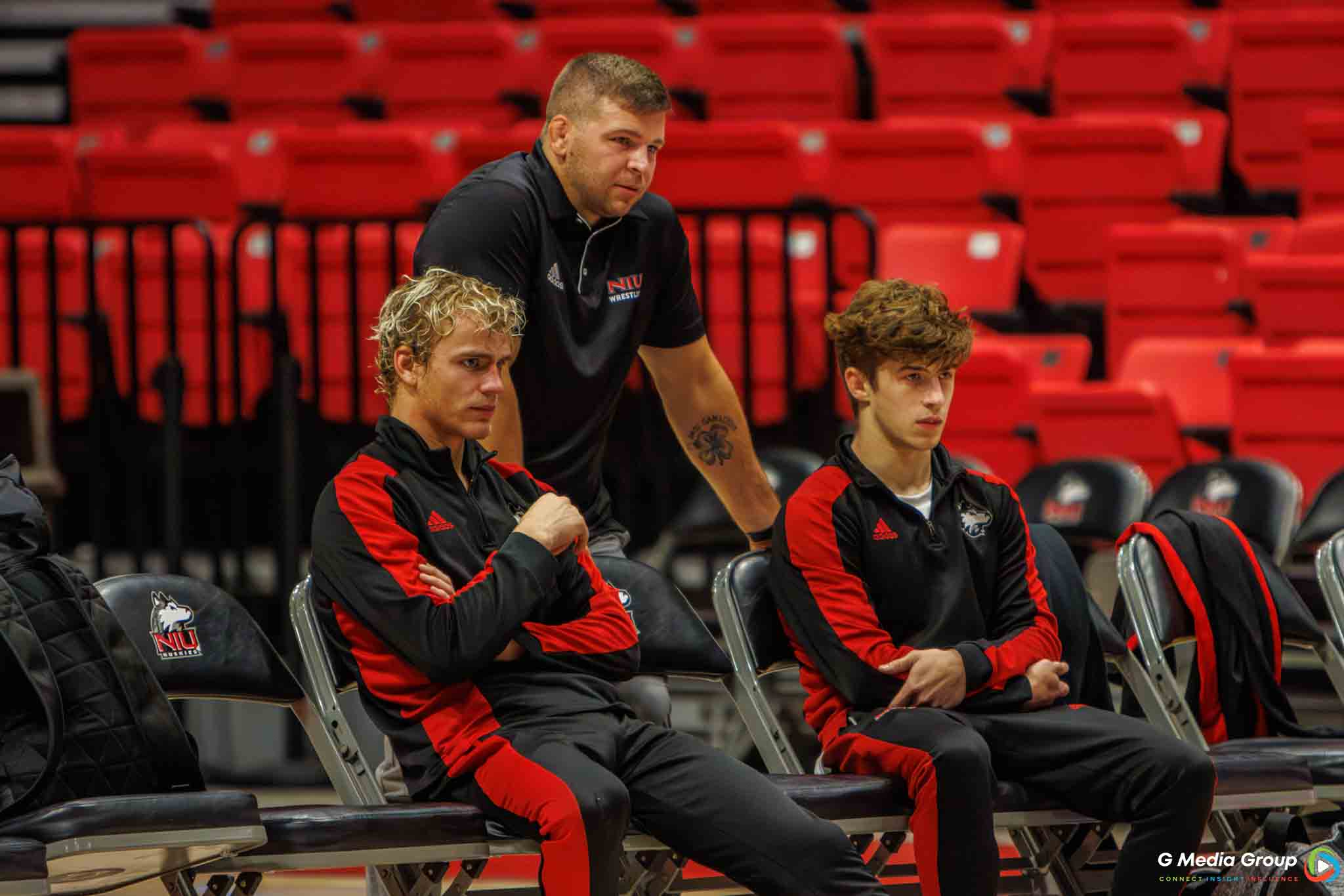 NIU Wrestling’s Red-Black Dual 2024 | GMedia Group